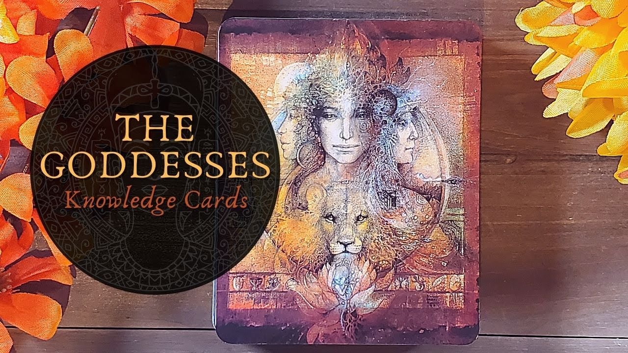 The GODDESSES Knowledge Cards Complete Flip Through - YouTube