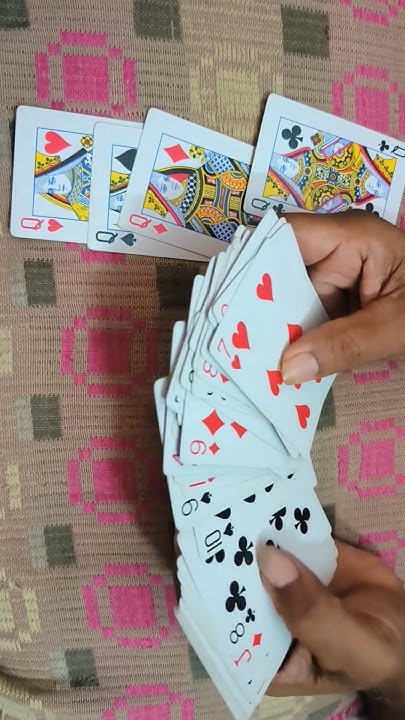 Cards Magic Trick (Part - 4) #magic #magictricksvideos - YouTube