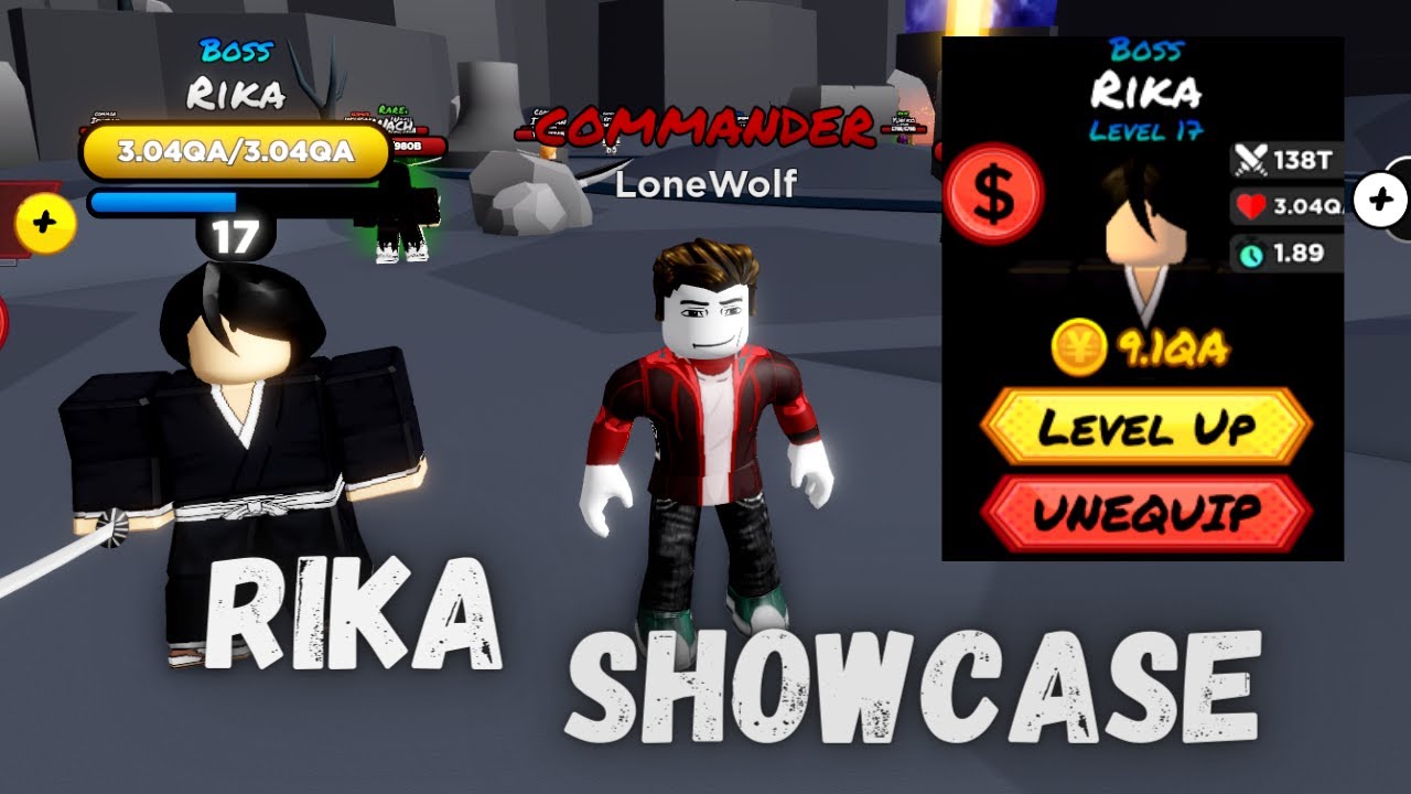 Roblox Anime Squad Simulator: Rika Boss Showcase - YouTube