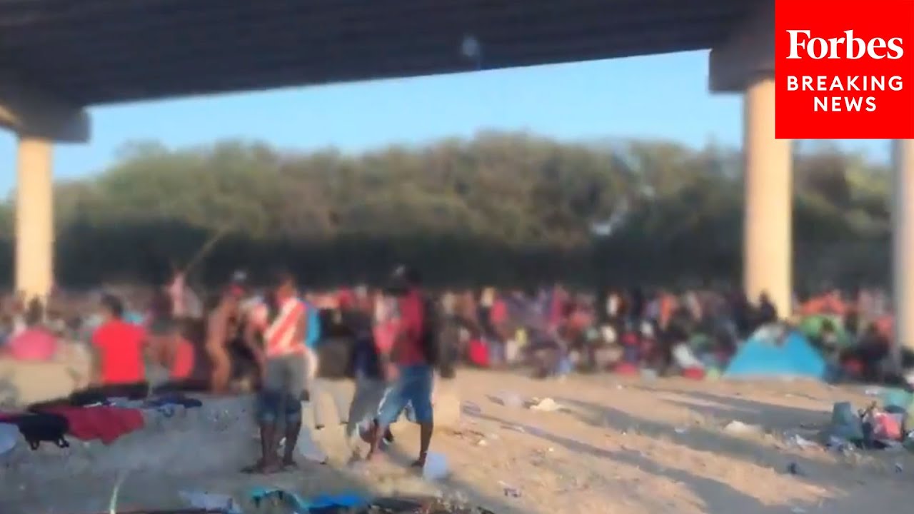 Ted Cruz Releases More Footage Of Over 10,000 Migrants Under Del Rio ...
