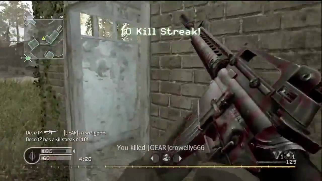 Call Of Duty 4 (COD4) Red Tiger M16 Montage (Official HD) - YouTube