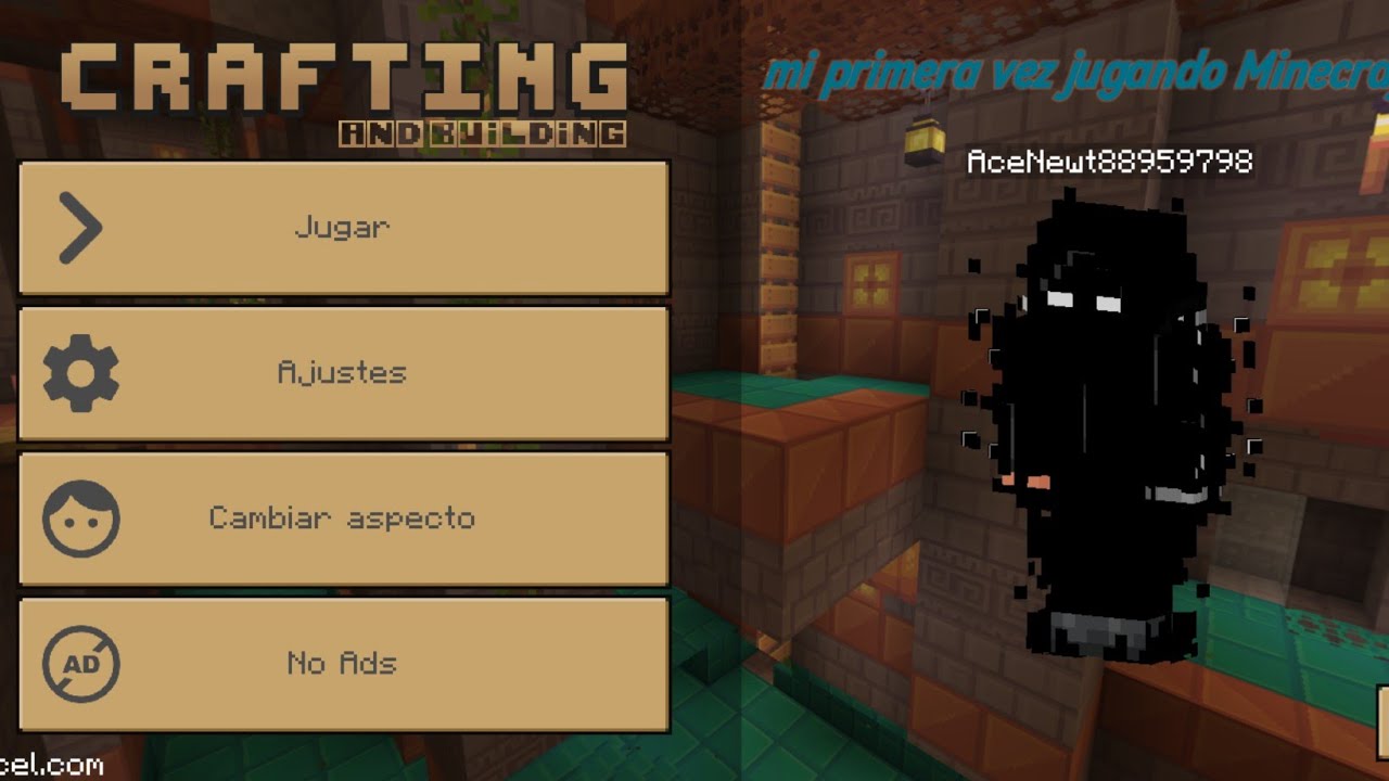 Mi primera vez jugando Minecraft - YouTube