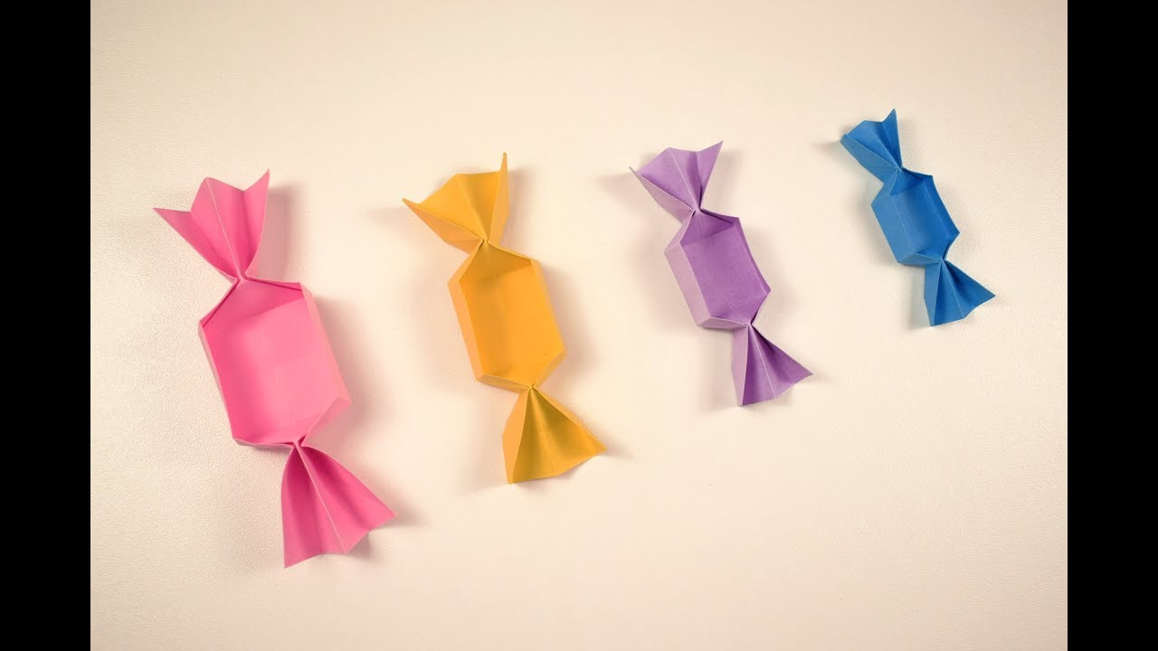 DIY Origami Candy Box | Paper Box | Paper Art 013 - YouTube