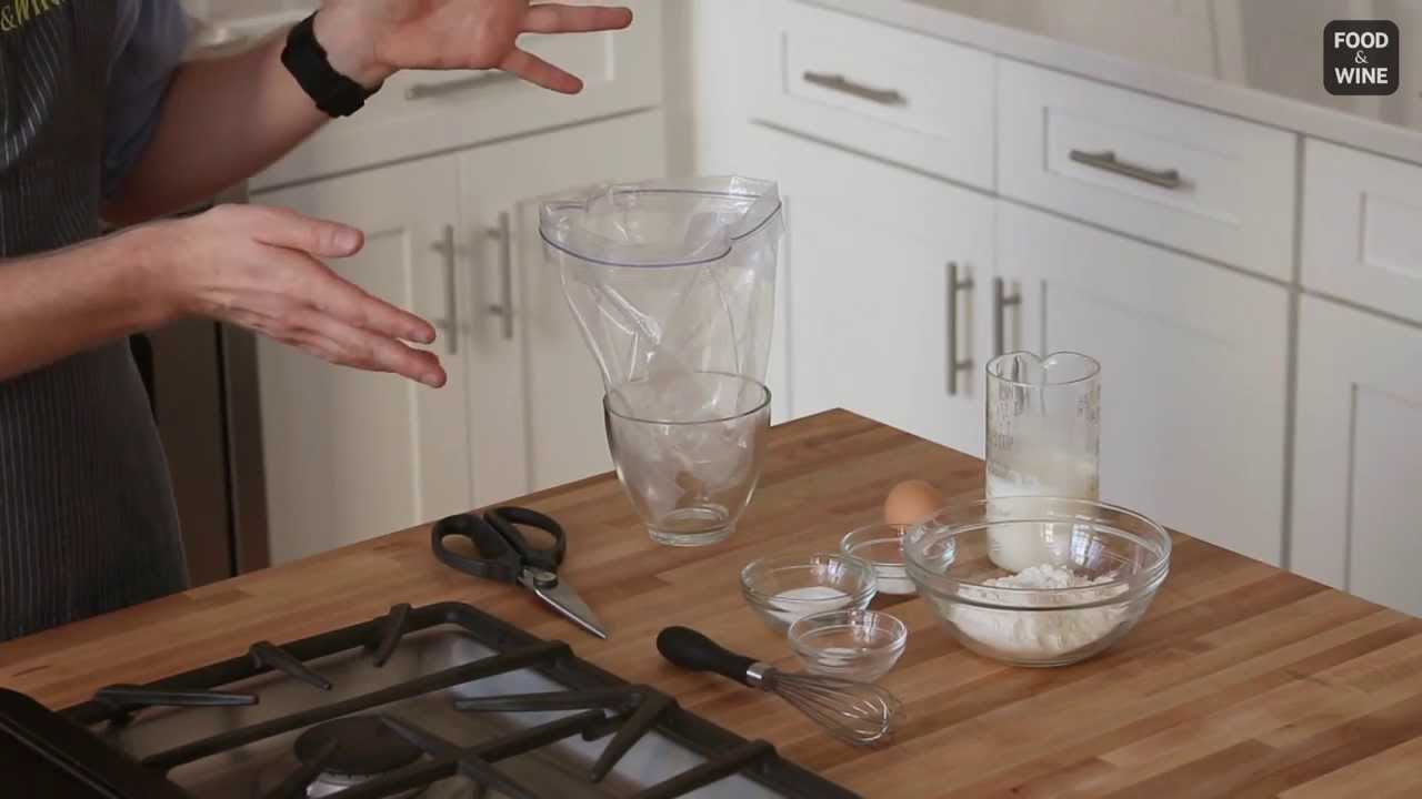 How to Make Mess-Free Pancakes | Food & Wine - YouTube