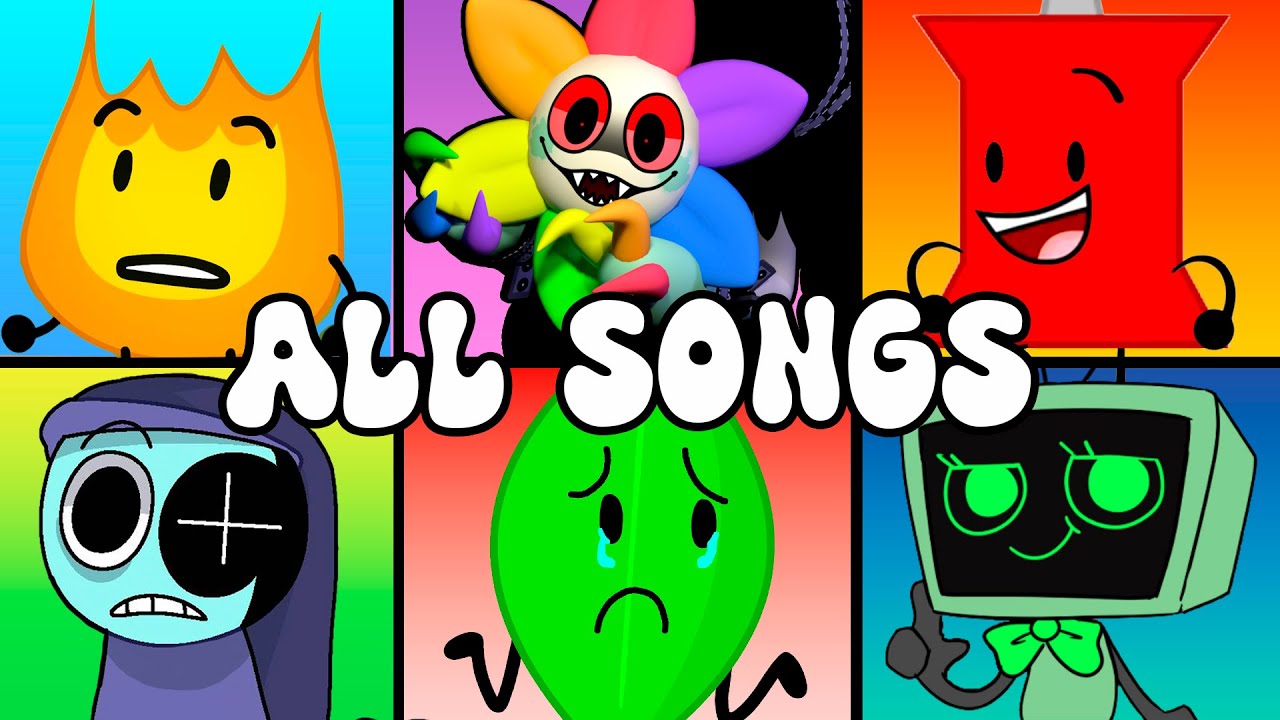 All Dandy's World vs BFDI Songs And Music Videos! ♪ Dj GG - YouTube Music