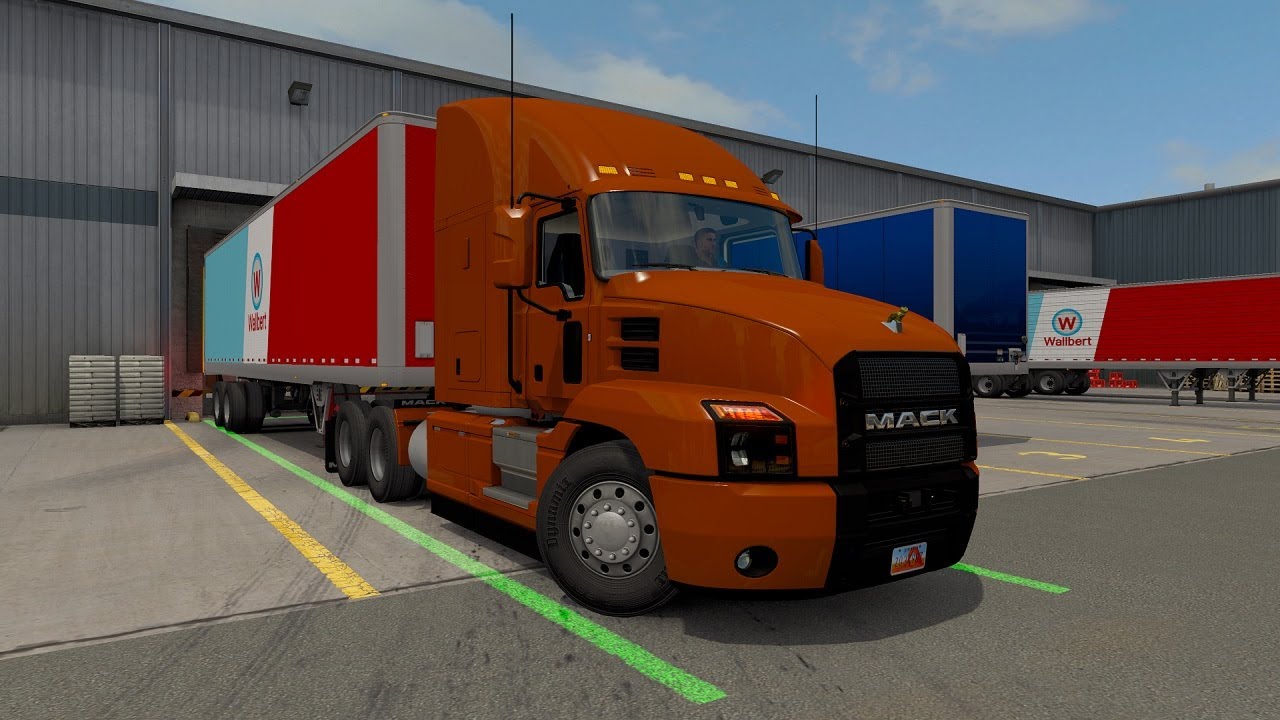 The Mack Anthem® is here for American Truck Simulator! - YouTube