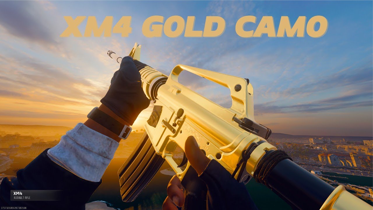 XM4 GOLD CAMO Call of Duty: Black Ops 6 - YouTube