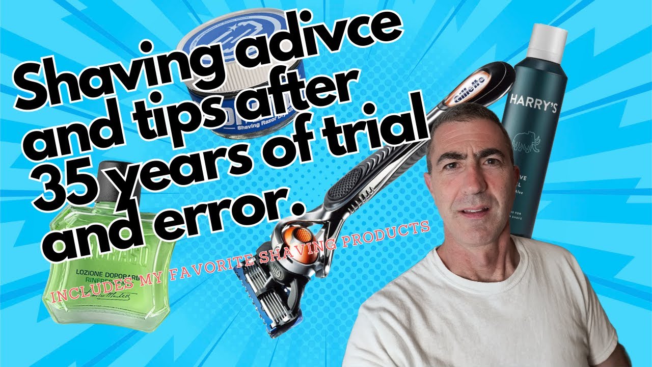 Men's Shaving Tips for Everyday Face Shavers using Gillette ProGlide ...