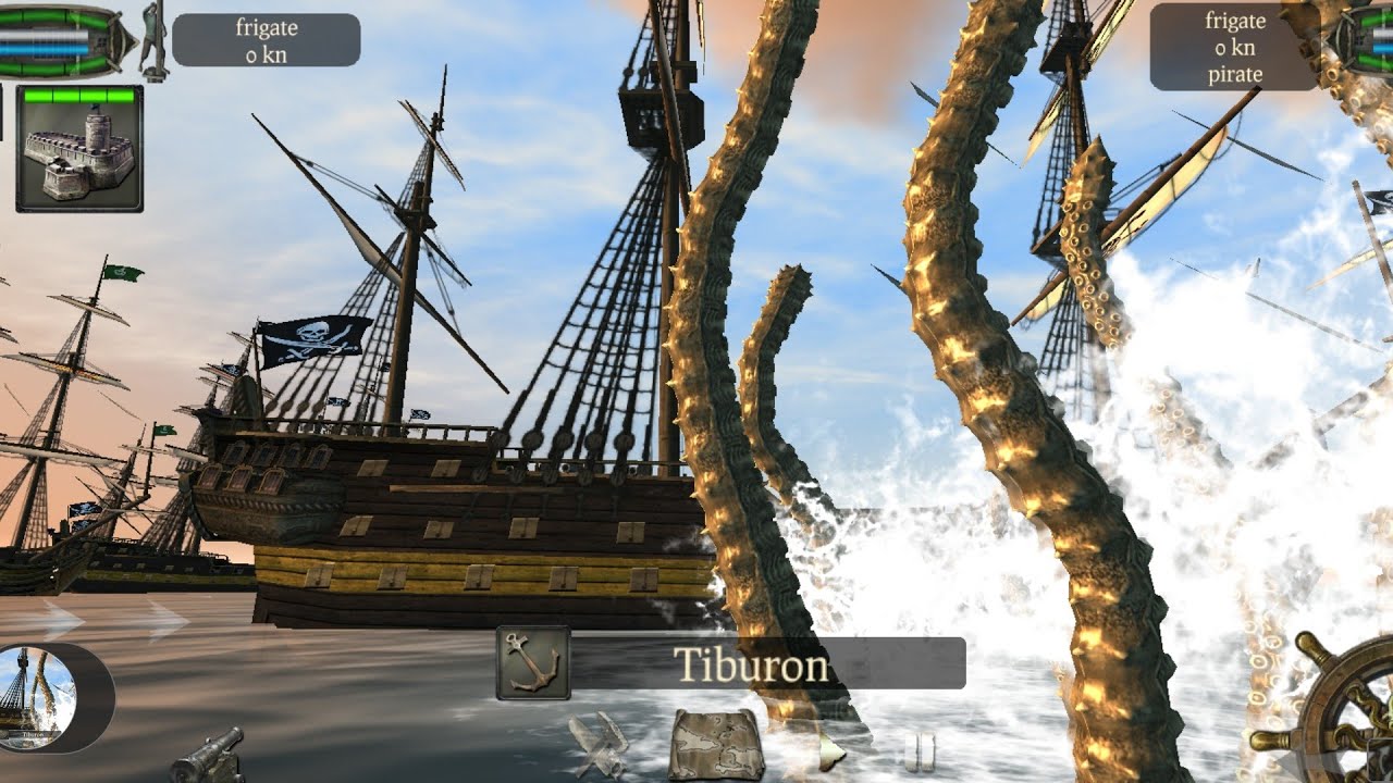 Battle with Ghost Ship First time Pirate Plague of the Dead Gameplay ...