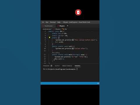 Java Tutorial: Java static keyword https://youtu.be/9gy09PCKoaM #javaprogramming #java #coder ...