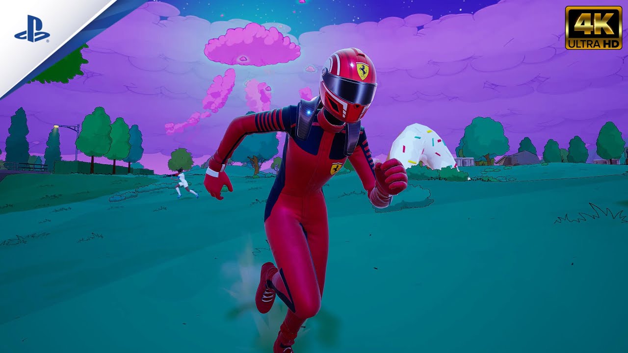Fortnite X Fórmula 1 SKIN | Gameplay PS5 PRO 4K120 - YouTube