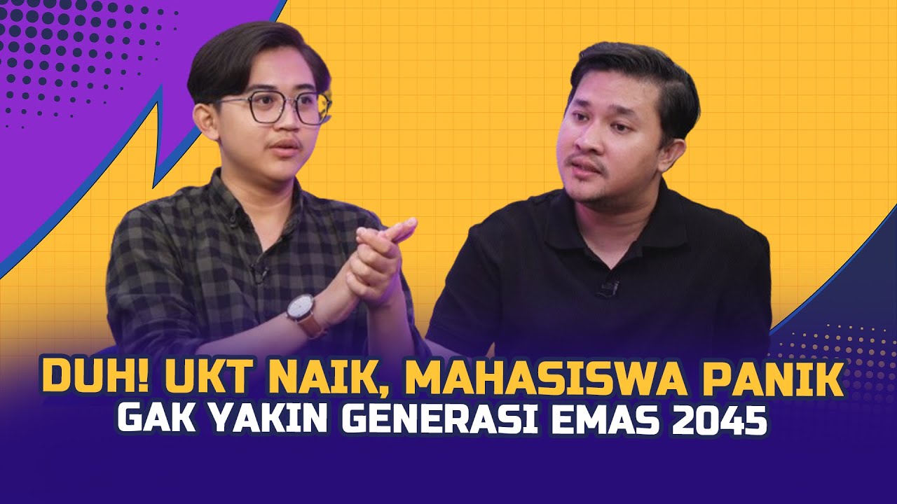 UKT & IPI NAIK, MAHASISWA MENJERIT ️PENDIDIKAN JADI LADANG ...