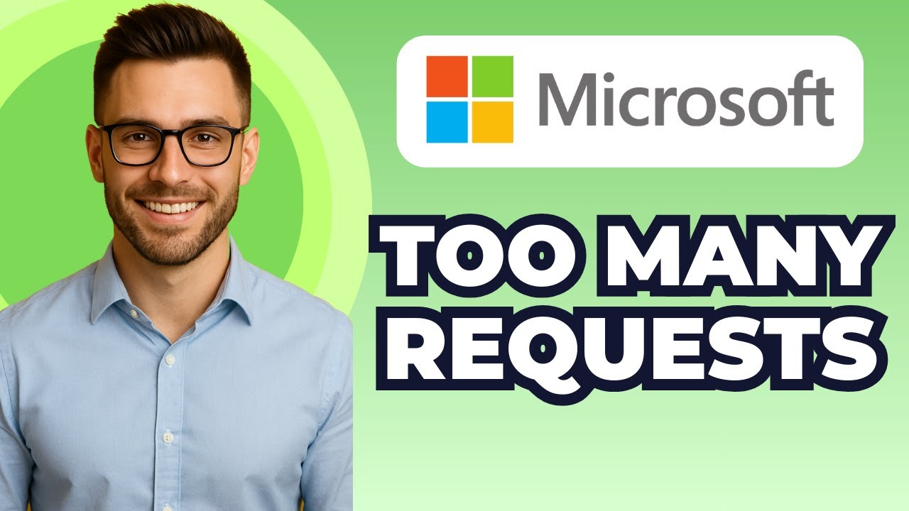 Too Many Requests Microsoft Error for Account Login (Simple Solution ...