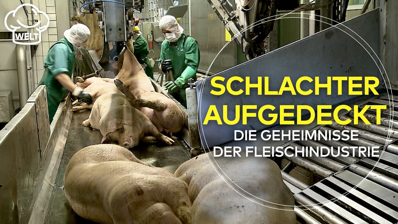 FLEISCHINDUSTRIE AUFGEDECKT: Vom Schwein zum Schnitzel! Hinter den ...
