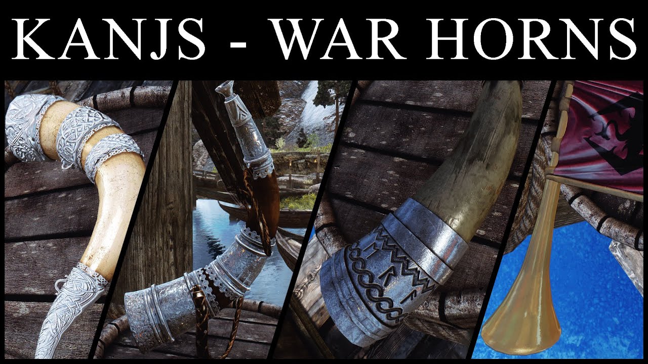 Kanjs - War Horns: Skyrim Mod - YouTube