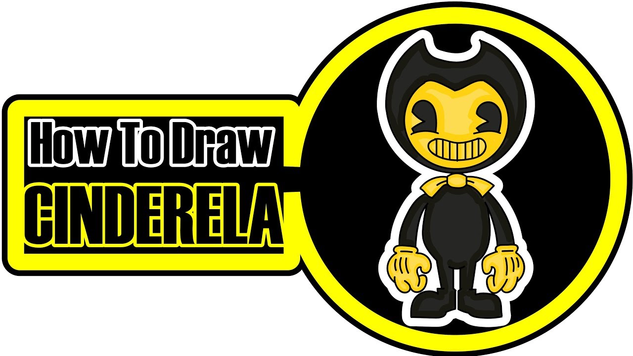 How To Draw Bendy For Beginners Easy Step By Step Cartoon Characters ...