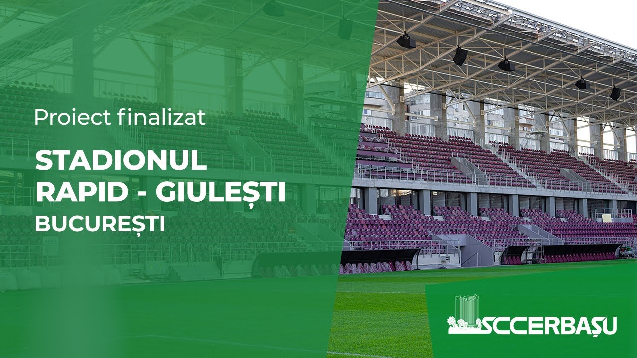 Stadionul Rapid-Giulești - București - YouTube