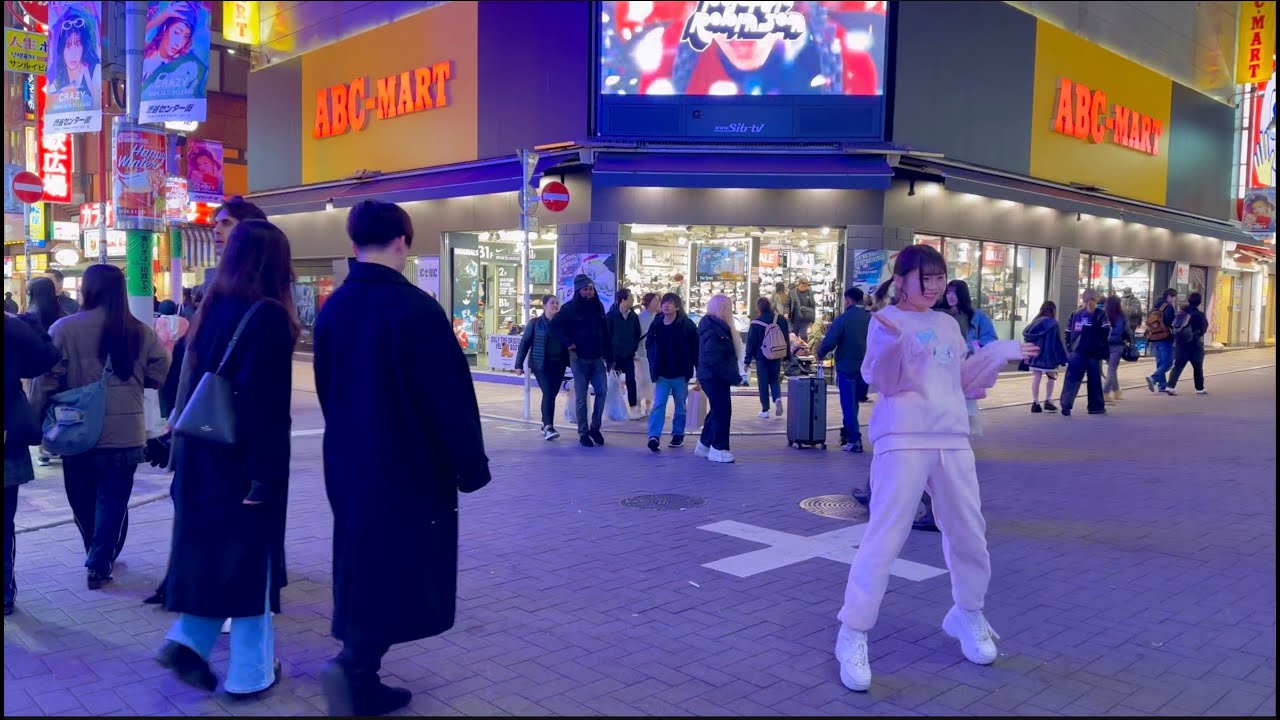 4K HDR | Night Walk in Tokyo Shibuya (東京散歩) - YouTube