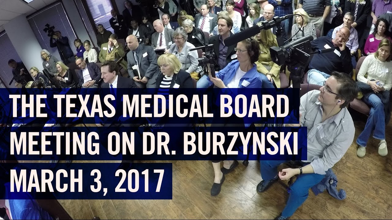 Dr. Burzynski | March 3, 2017 | Texas vs. Burzynski Meeting | Full ...