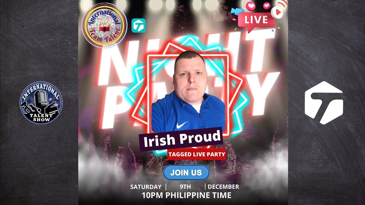Tagged live party with Irish Proud - YouTube