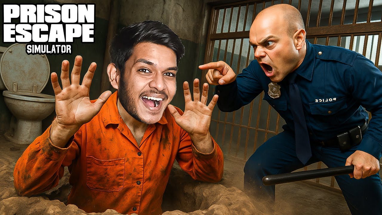 Caught Digging Out Of Prison - Prison Escape Simulator - Part 1 - YouTube