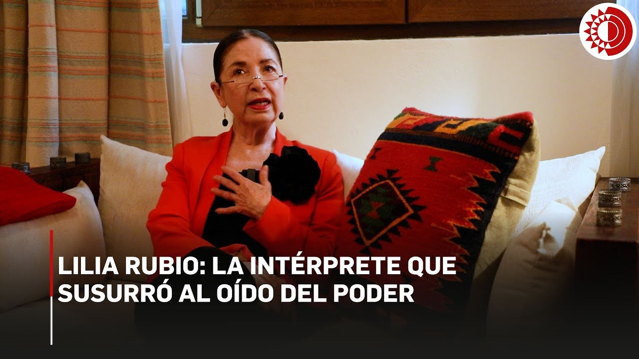 Lilia Rubio fue la voz que tradujo el poder - YouTube