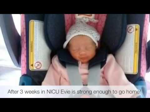 Evie's Journey so far ~ 32 weeker Premature baby - YouTube