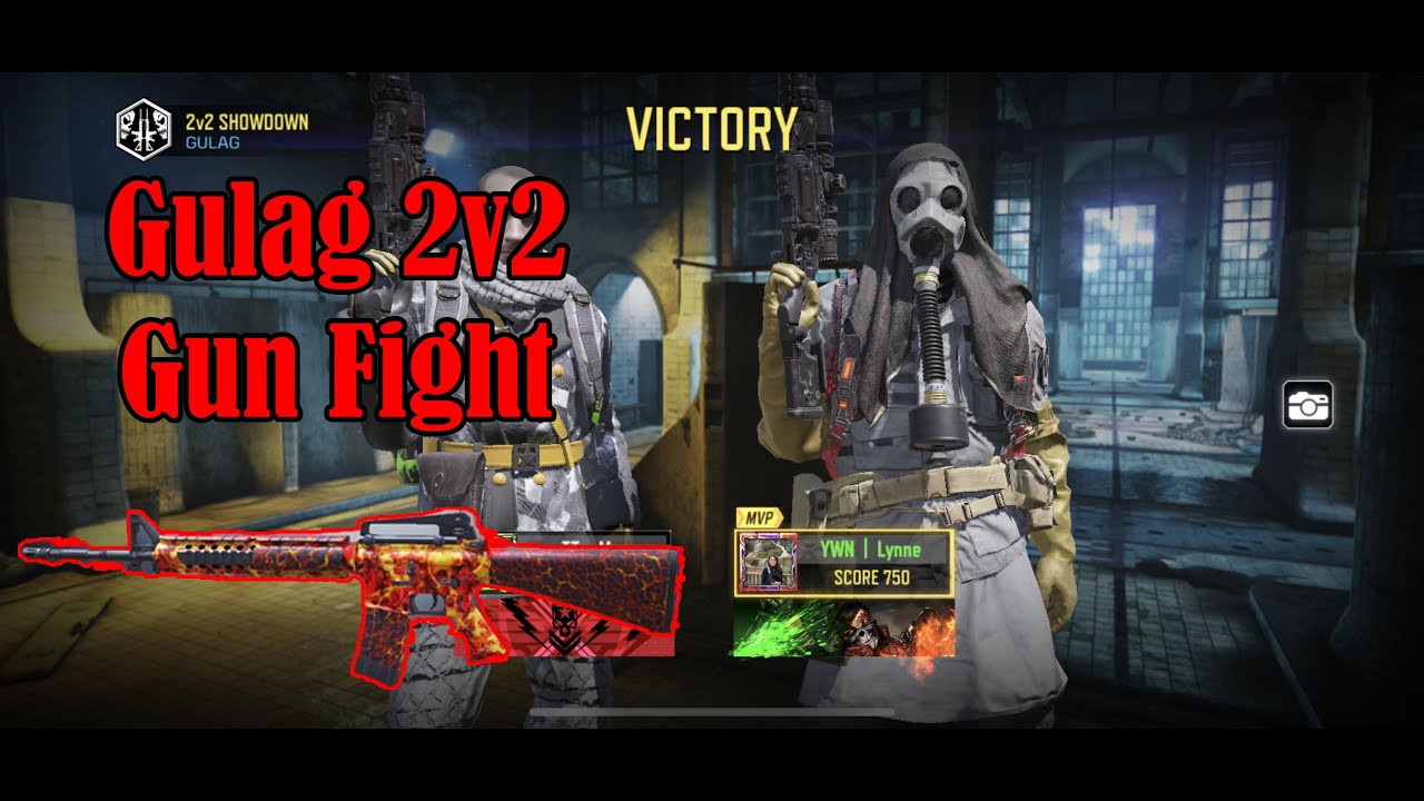 NEW GULAG MAP 2 V 2 GUNFIGHT (CODM) - YouTube