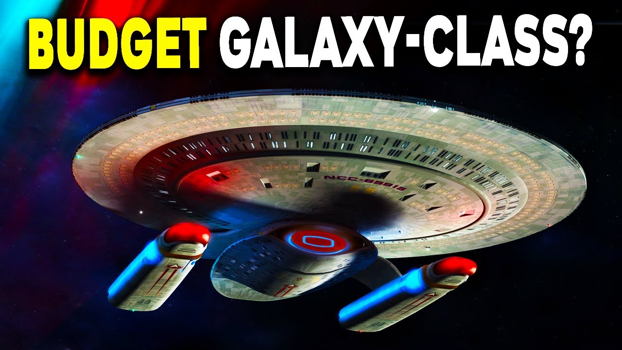 The BUDGET Galaxy-class - Nebula-class - Star Trek Starships Explained - YouTube
