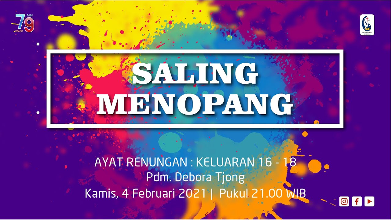 " Saling Menopang " Renungan 79 Malam 4 Februari 2021 - YouTube