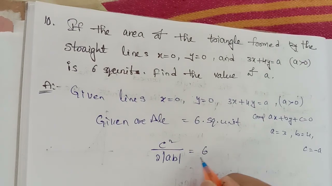 Straight Lines In Intermediate 1 YouTube Straight Lines In Intermediate 1 YouTube