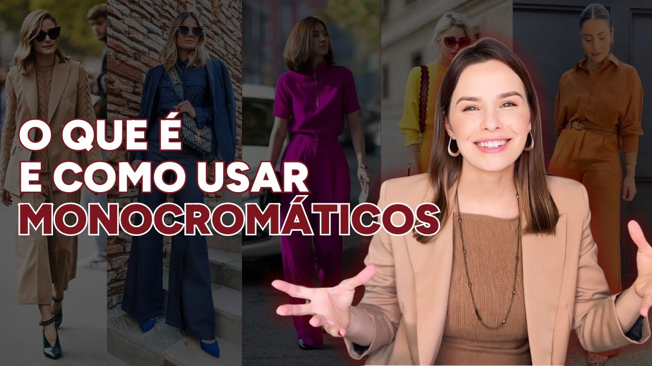O que é e como usar looks monocromáticos - YouTube