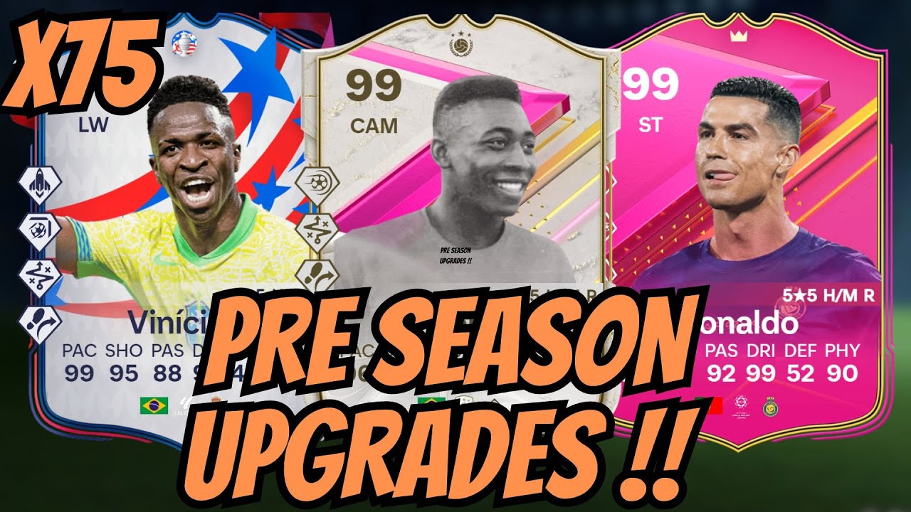 I OPENED ALL 75 PRE SEASON CRAFTING UPGRADE PACKS & GOT THIS !!! - YouTube