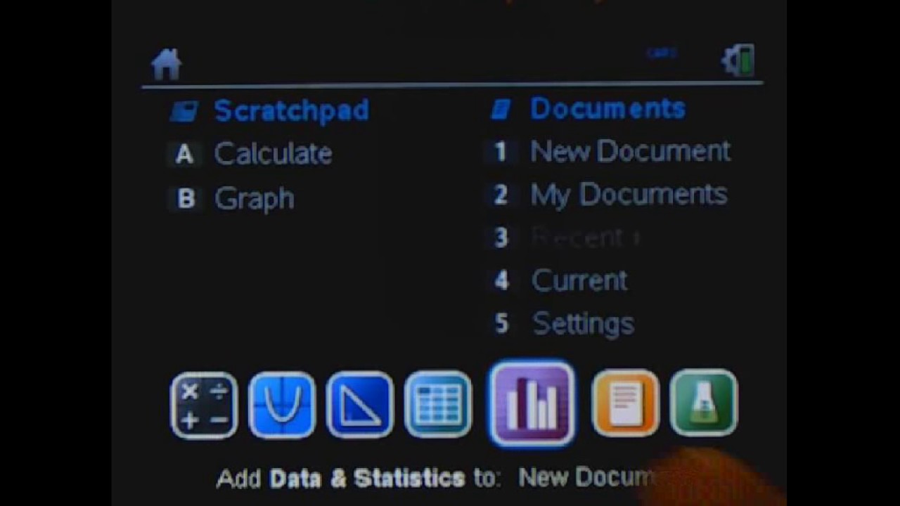 Create a Dotplot and Histogram with TI - nspire - YouTube