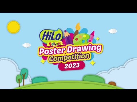 HiLo School Poster Drawing Competition 2023 - YouTube