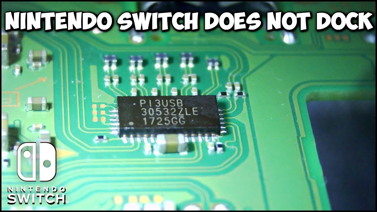 How to fix a Nintendo Switch dock problem - YouTube