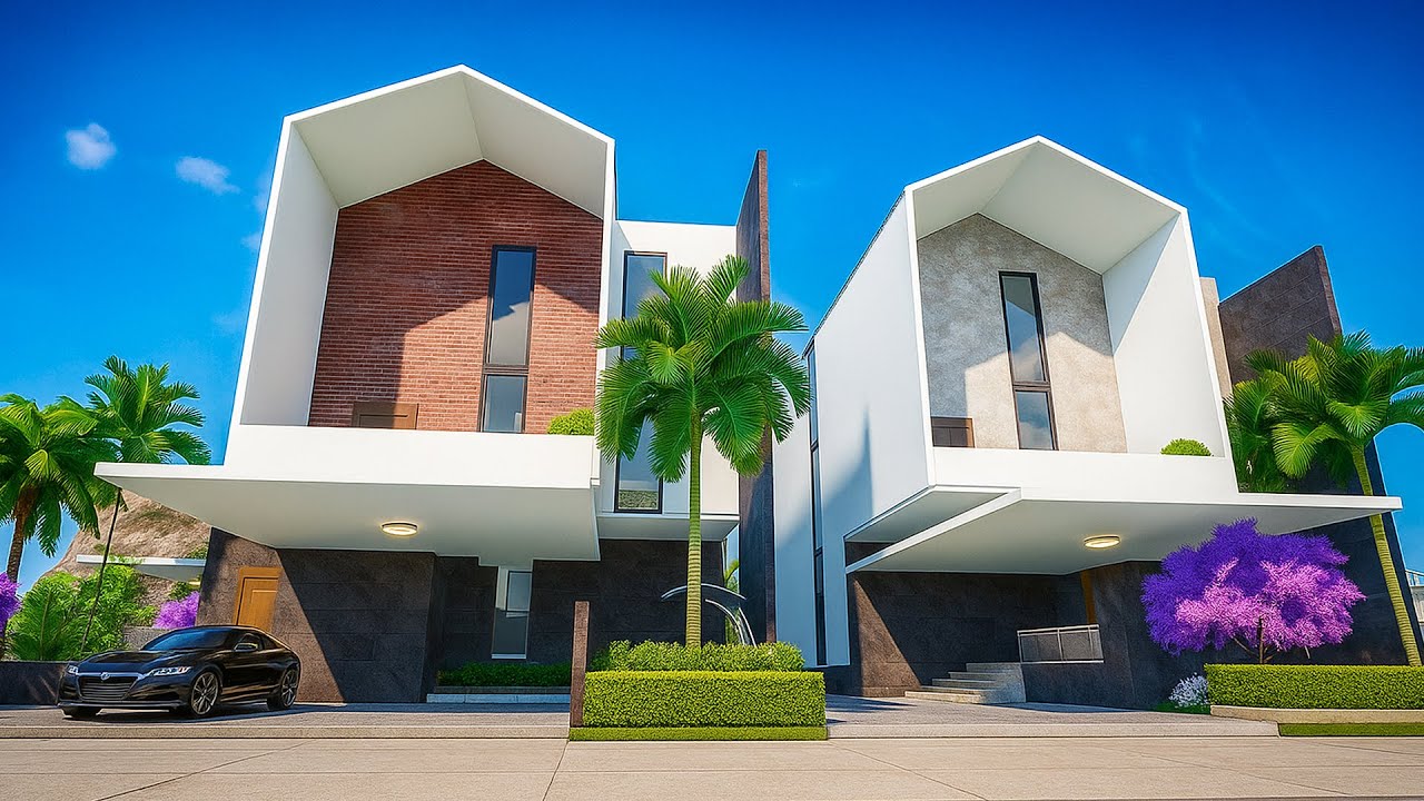 PUBG Home Design Level 30 to 31 | Ultra Modern Twin Villas 4K Build ...