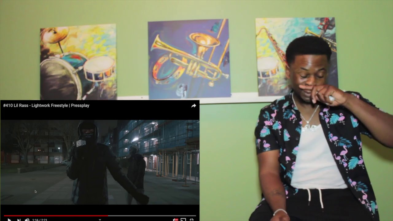 #410 Lil Rass - Lightwork Freestyle | Pressplay (American Reaction ...