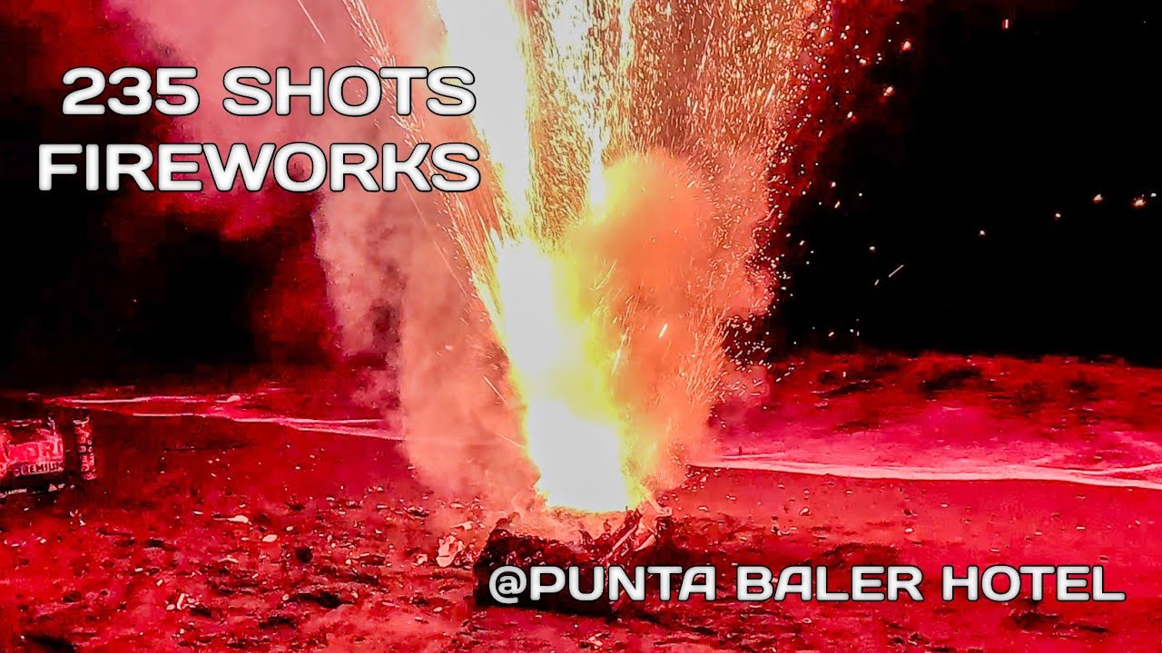 235 Shots Customized Fireworks by Leegendary Fireworks || Punta Baler ...