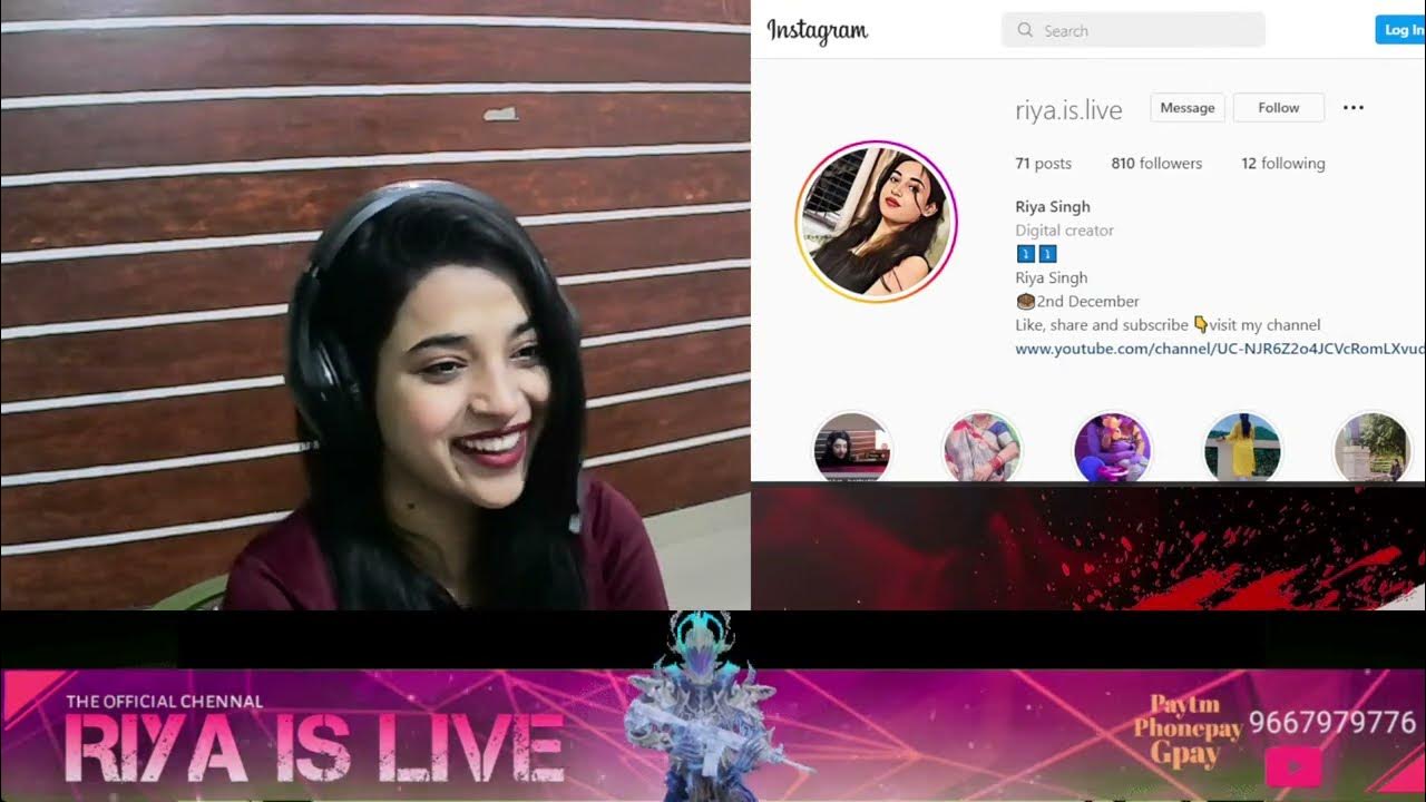 BGMI STREAM//@Riya is live - YouTube
