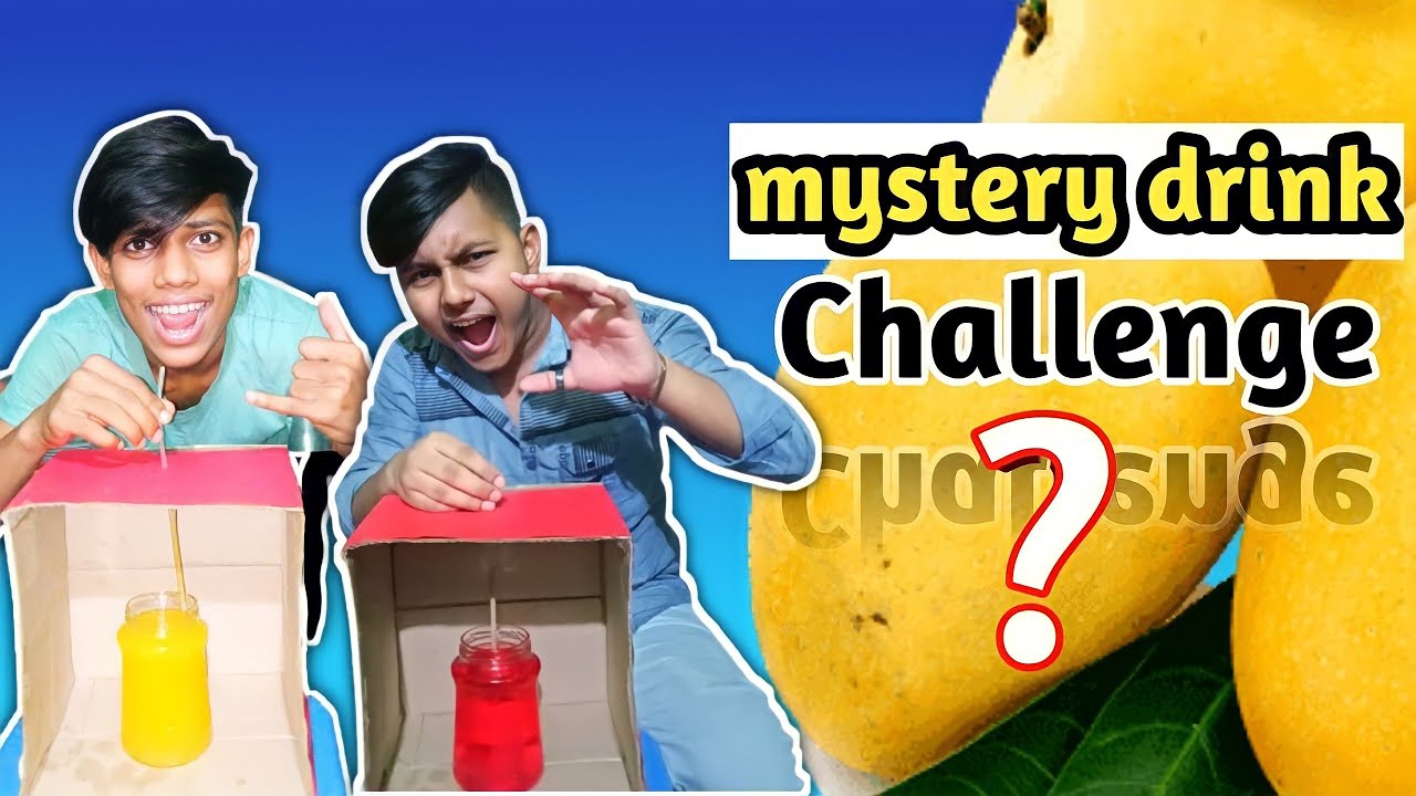 mystery drink challenge | ROKON HOSSAIN | @Challenge - YouTube