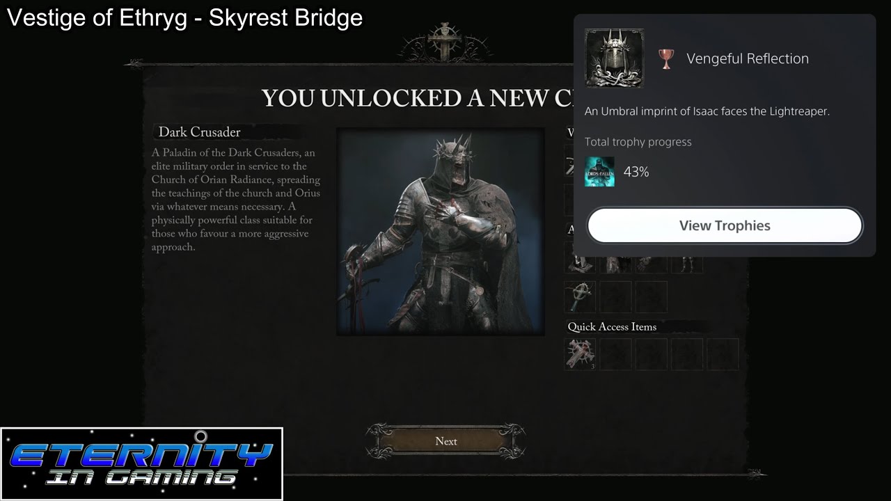 Lords of the Fallen - How to Unlock Dark Crusader Class - Vengeful ...