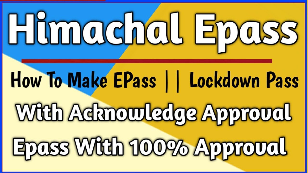 How To Apply Epass Without Rejection || Epass Approval Process - YouTube
