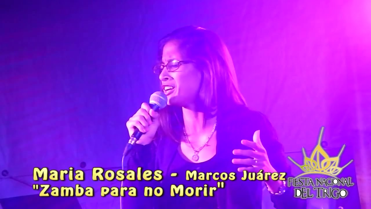 María Rosales - Fiesta Nacional del Trigo 2018 (Leones) - YouTube