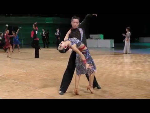 4K 2016 スーパージャパンカップJBDF選抜 | 藤井創太・吉川あみ組 | 最終予選 RUMBA