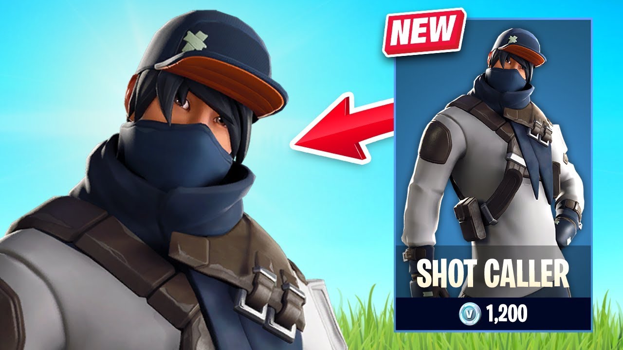 New Shot Caller Skin Gameplay - Metro Squad Set! (Fortnite Battle ...