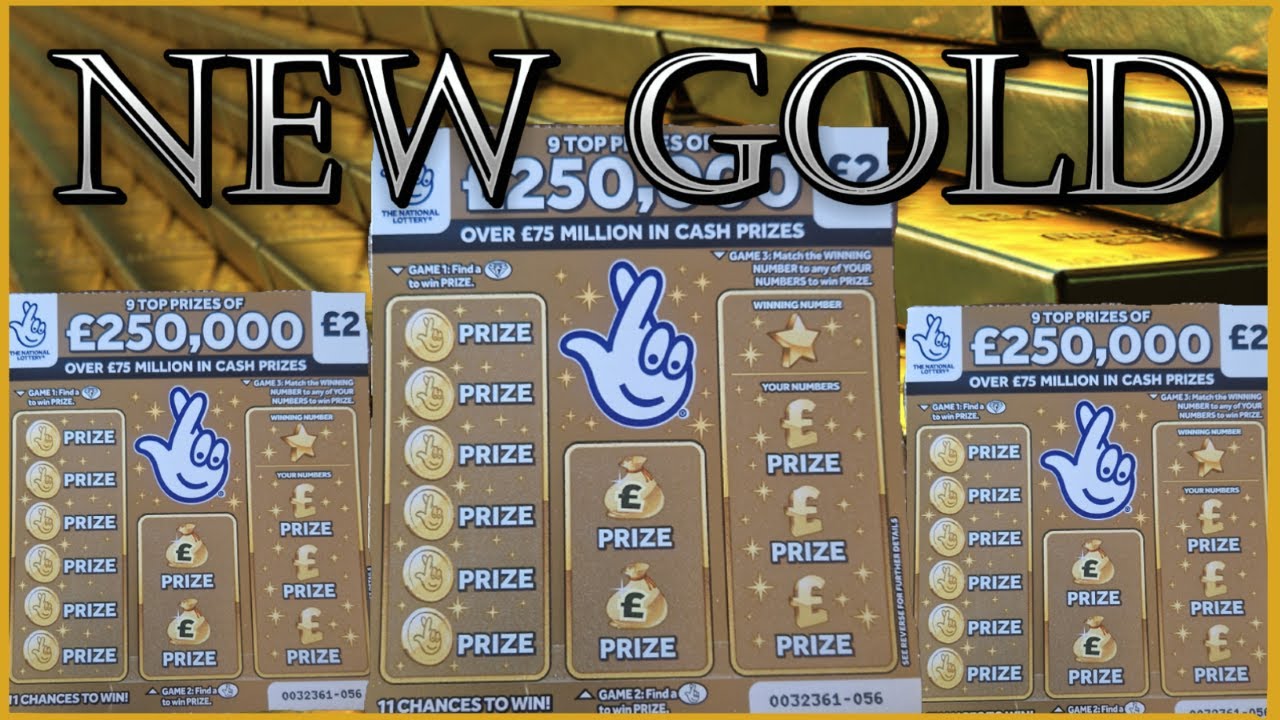 NEW GOLD SCRATCH CARD {NICE} - YouTube