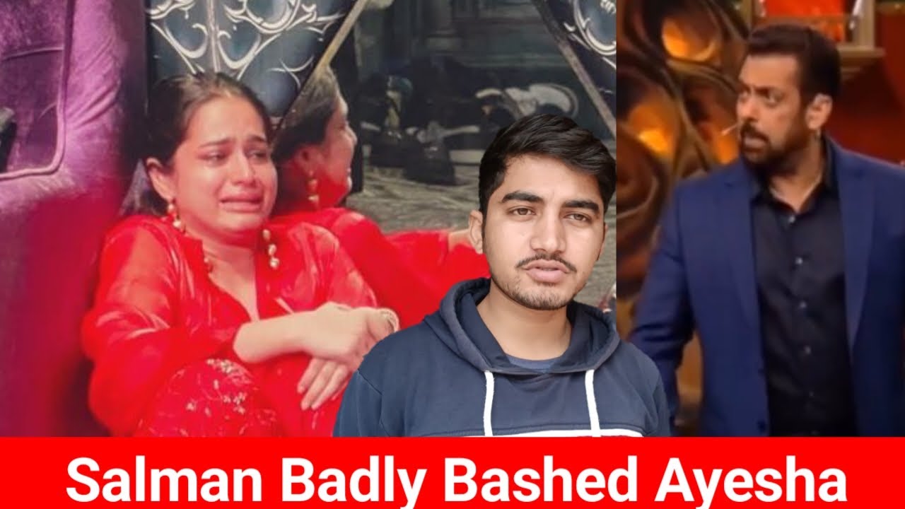 Bigg Boss 17 weekend Ka Vaar Salman Khan Badly Bashed Ayesha Khan ...