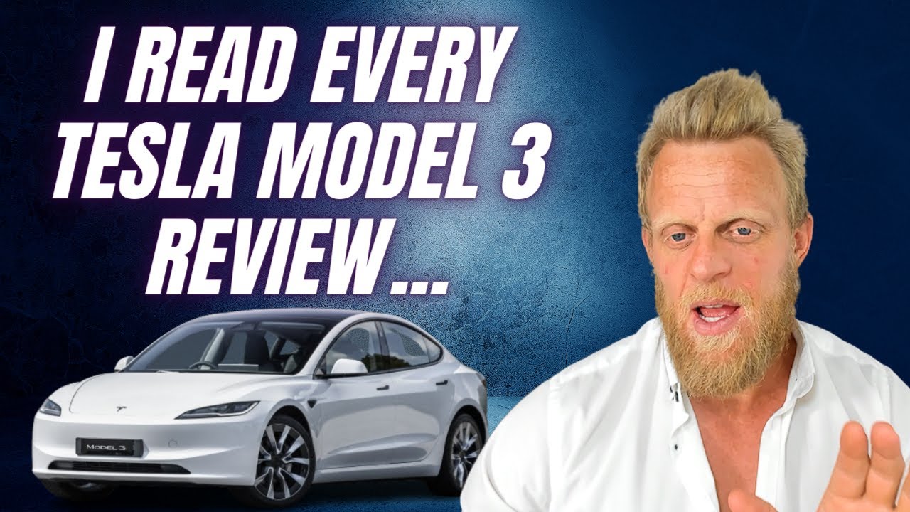 Tesla Model 3 Highland wins best car you can buy in Norway & UK - YouTube