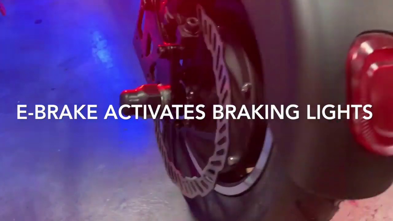 Installing Rear Hydraulic Brakes on the ZERO 10 - YouTube